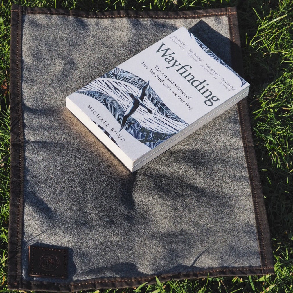 Waxed canvas and wool seat pad | FOLDE Dorset