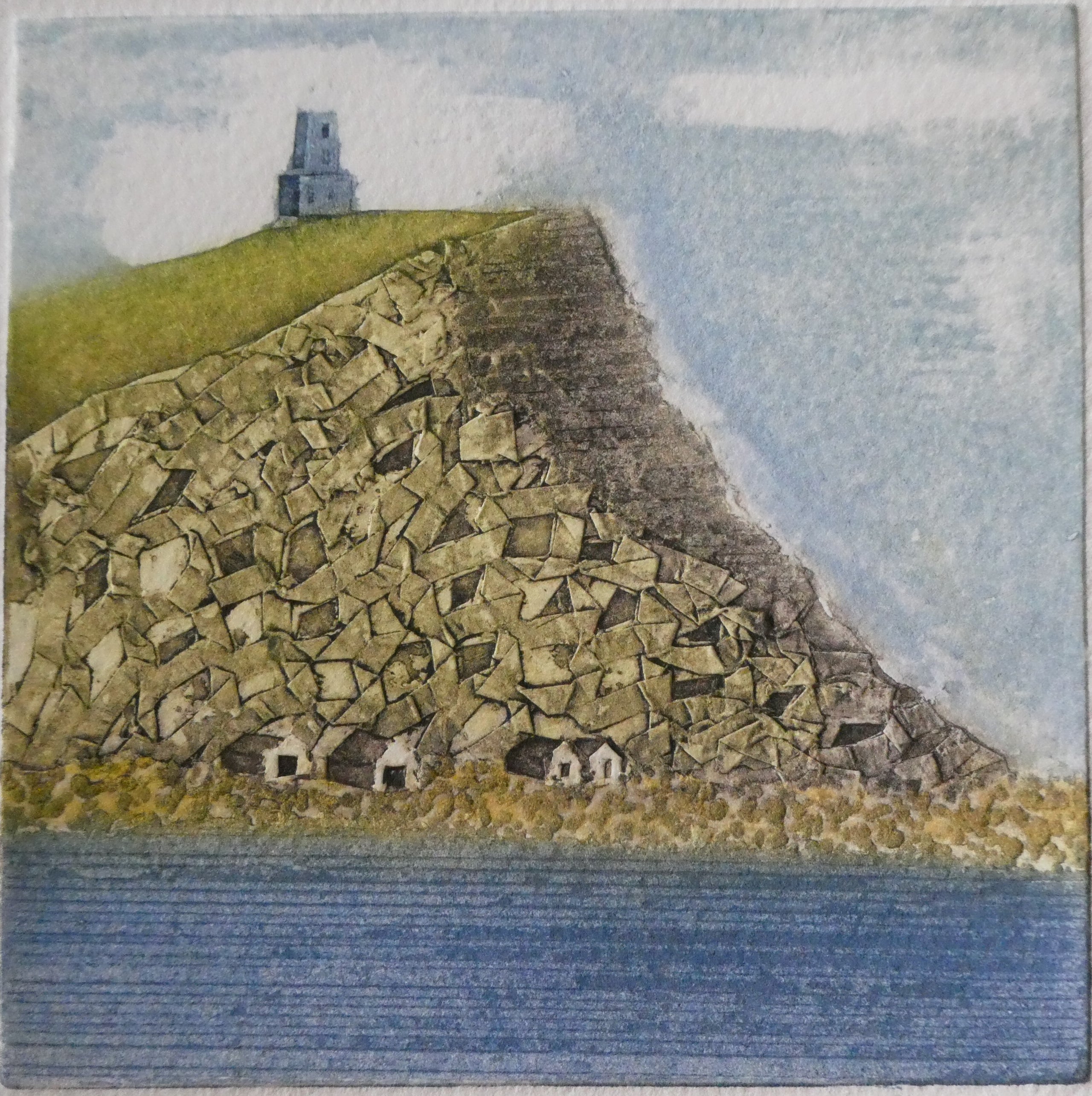 Limited edition print of Kimmeridge on Dorset's Jurassic Coast by ...