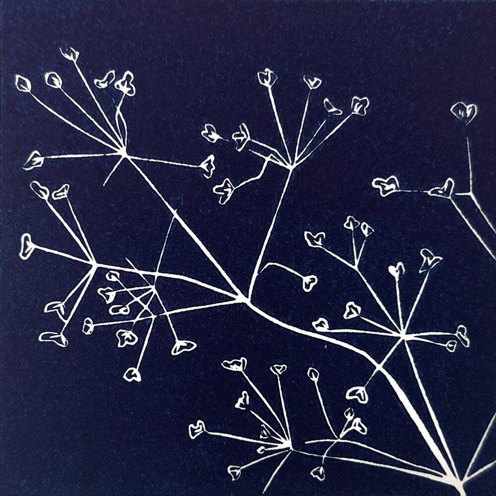 Caroline Buckman: Nightfall limited edition linoprint | FOLDE Dorset